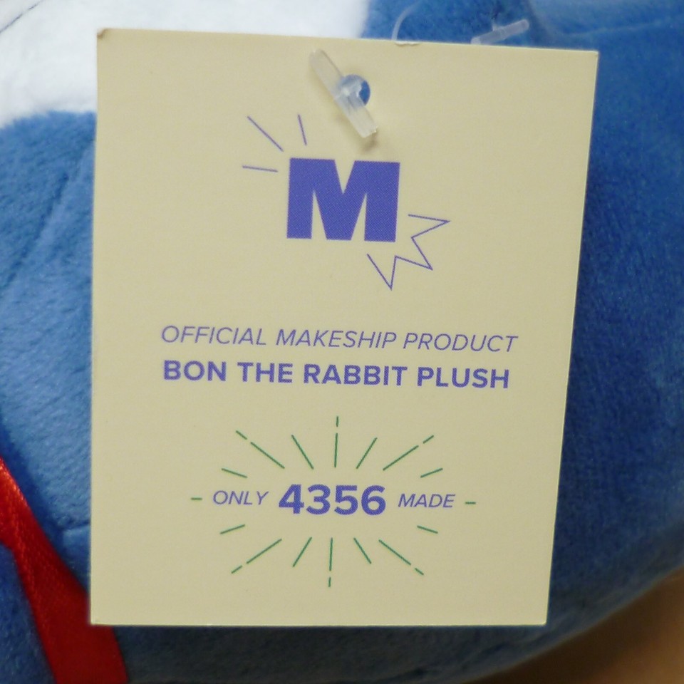 Makeship Bon the Rabbit The Walten Files Plush Toy LE 1/4356 7" Martin ...