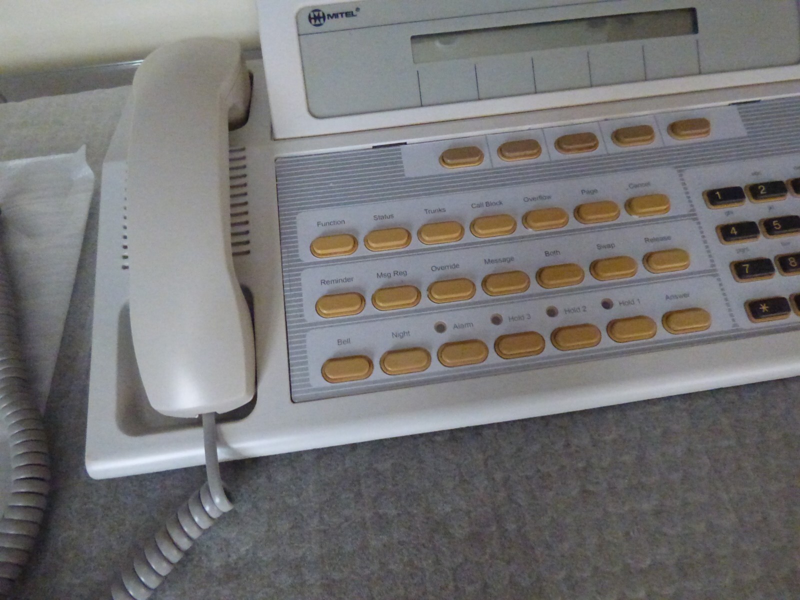 Mitel SX-50 Attendant Console 9104-060-001-NA No Cords for sale online ...
