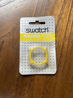 SWATCH WATCH GUARD TOO/LARGE/STANDARD GENT/YELLOW | eBay