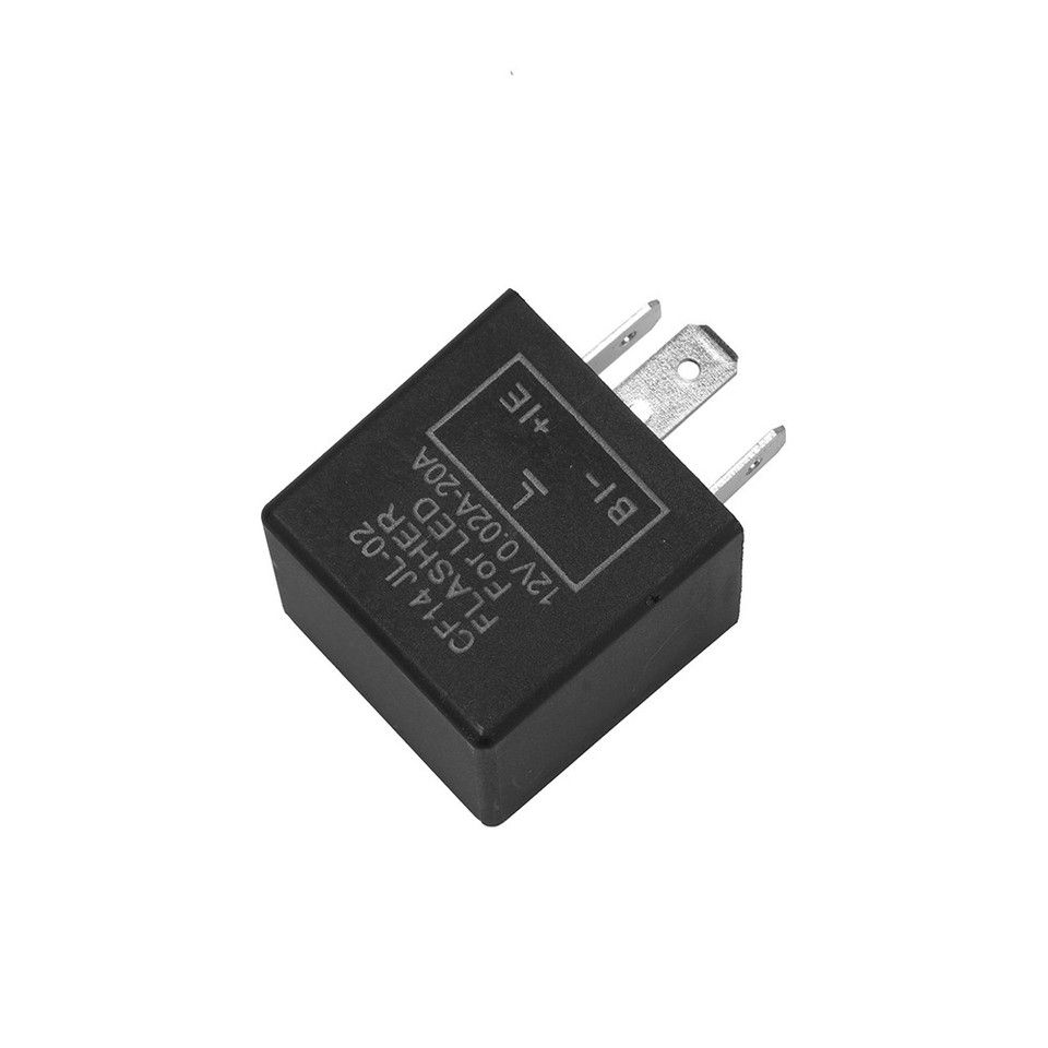 Turn Signal Hazard LED Flasher Relay CF14 3Pin,Fix Fast Hyper-flash | eBay
