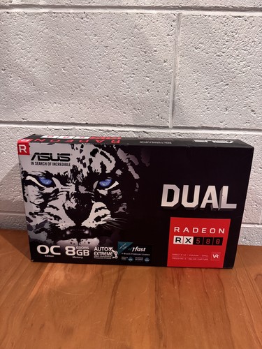 ASUS AMD Radeon RX 580 8GB GDDR5 Graphics Card (ROG-STRIX-RX580-O8G ...