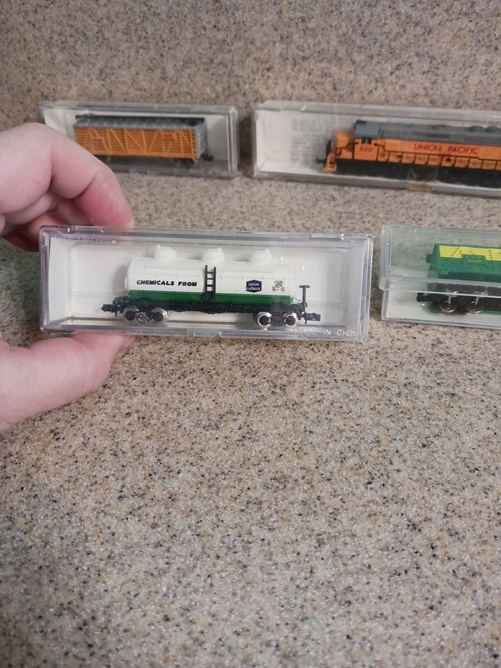 Vtg Life-Like Trains Mighty Mac N-Scale Train Set TRAINS ONLY EXCELLENT ...