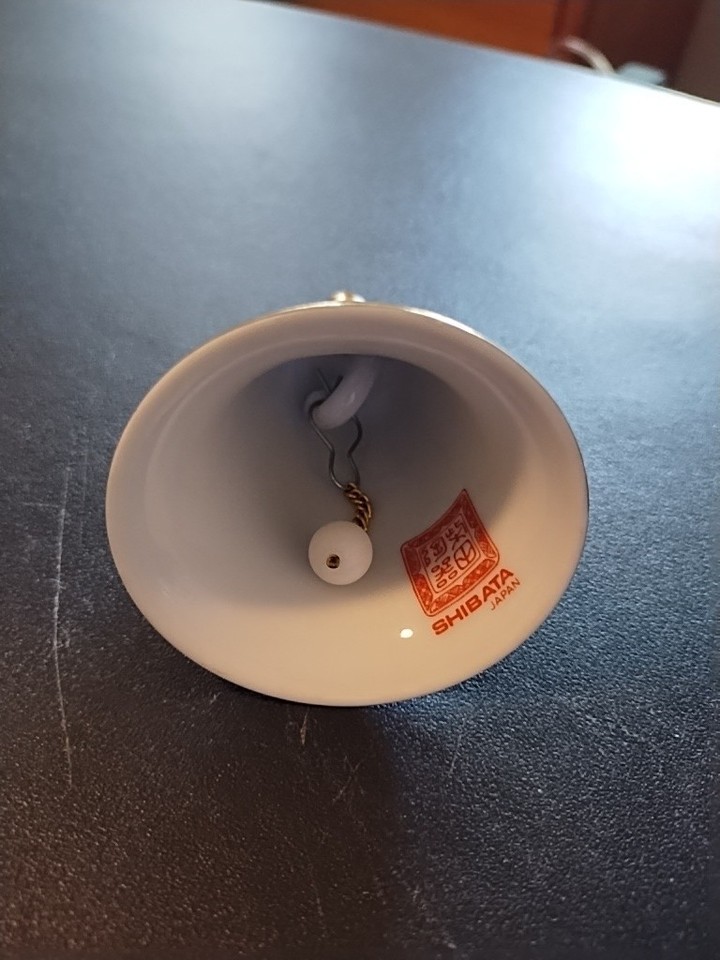 Shibata Japan, Black And Gold Lacquer, 4" Small Bell | eBay