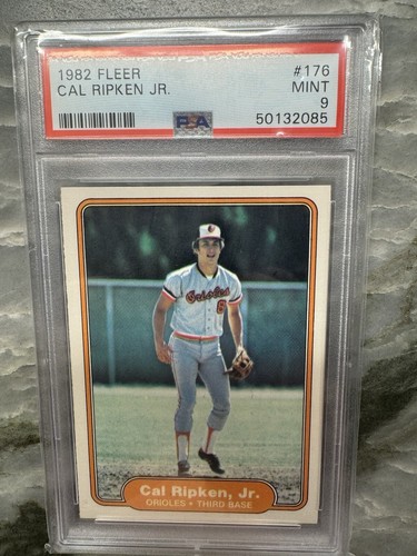 1982 FLEER CAL RIPKEN JR HOF ROOKIE RC PSA 9 | eBay