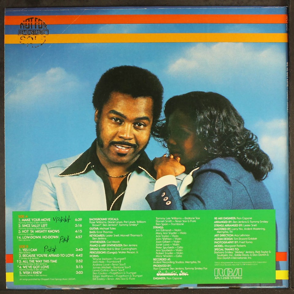 TOMMY SMILEY: we've got love RCA 12" LP 33 RPM | eBay