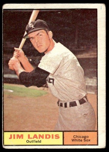 1961 Topps Jim Landis #271 Chicago White Sox Baseball Card | eBay
