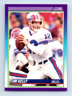 1990 Score Jim Kelly Buffalo Bills #112 | eBay