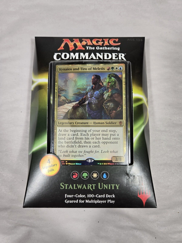 Magic the Gathering MTG 2016 Commander Deck - Stalwar Unity, SEALED | eBay