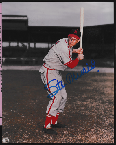 STAN MUSIAL Autograph /Hand Signed 8 X 10 Photo St. Louis Cardinals HOF ...