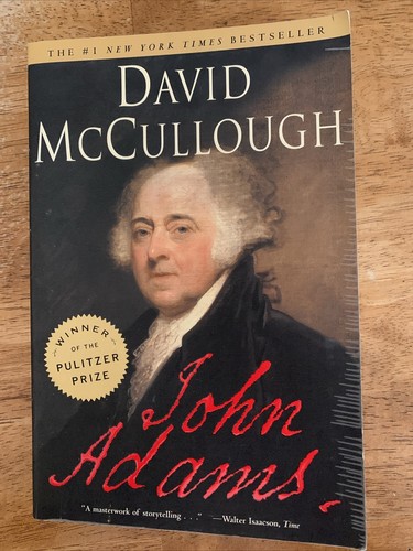 John Adams by David McCullough 2002 Touchstone Paperback 1st Ed. Never ...