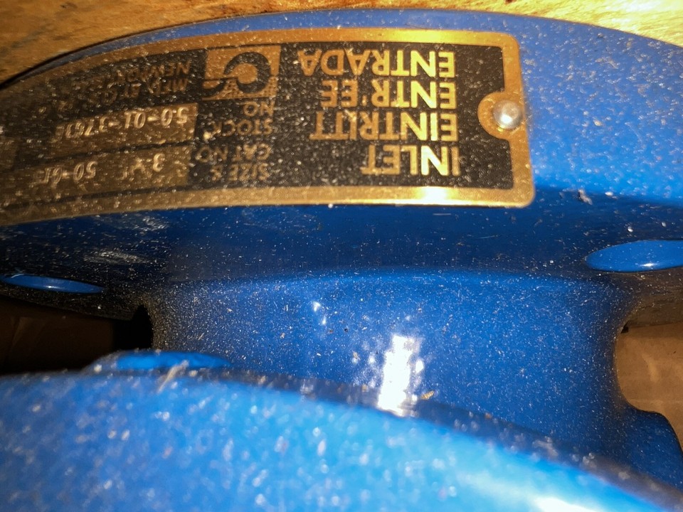 Cla-Val 50-01S Sustaining Valve with CRL Pressure Relief Control 3" NPT ...