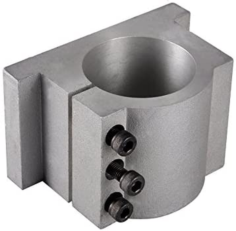 Aluminum CNC Spindle Motor Mount Bracket Clamp Base Holder Support Cast ...