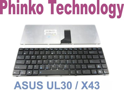 Keyboard for ASUS A42 A83S B43J K43B K43E K43S UL80 UL80VT UL80A UL80AG ...