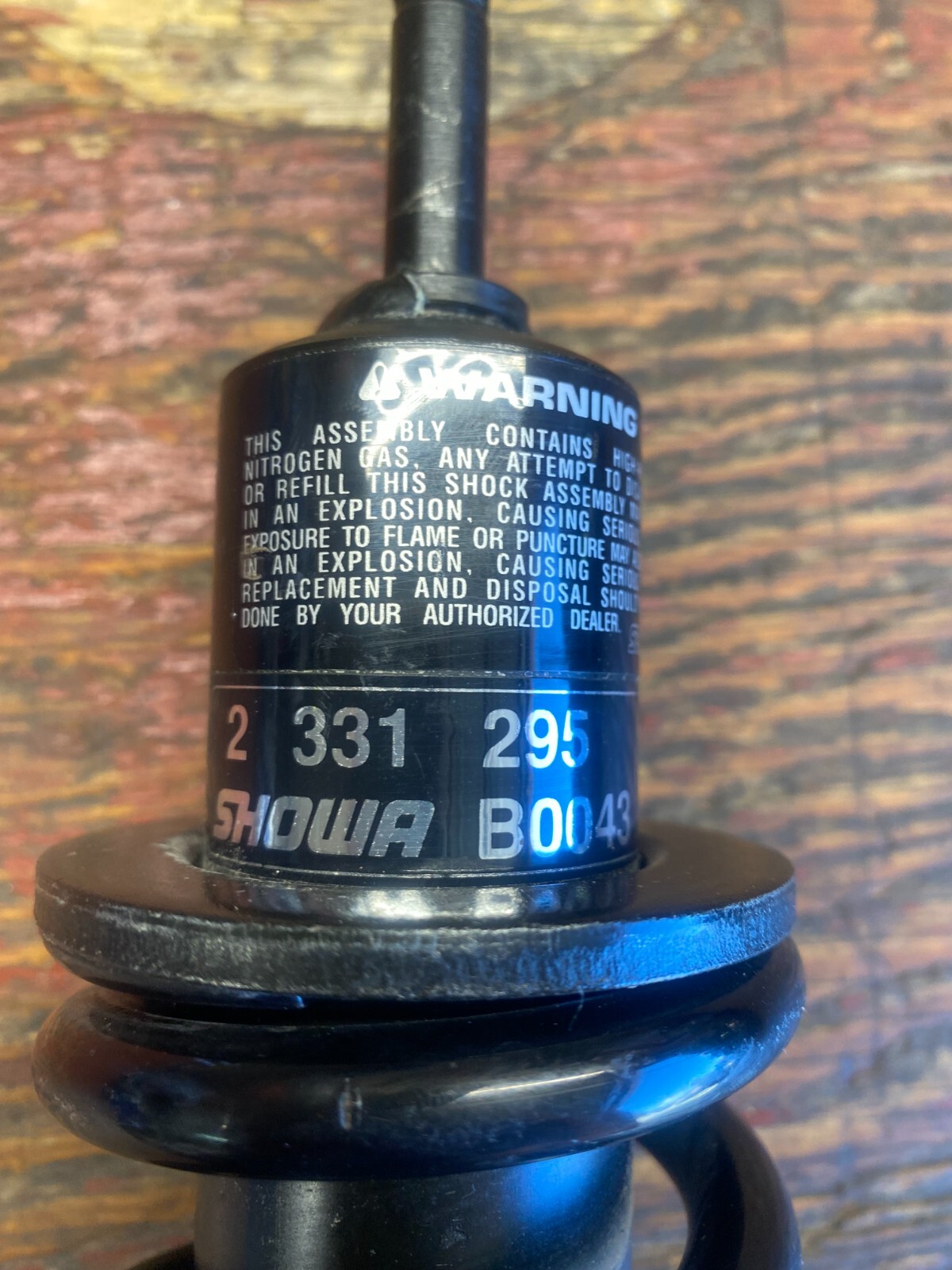 BMW M/C Showa Shock Absorber Front Spring Strut R1100RS R1150RS ...