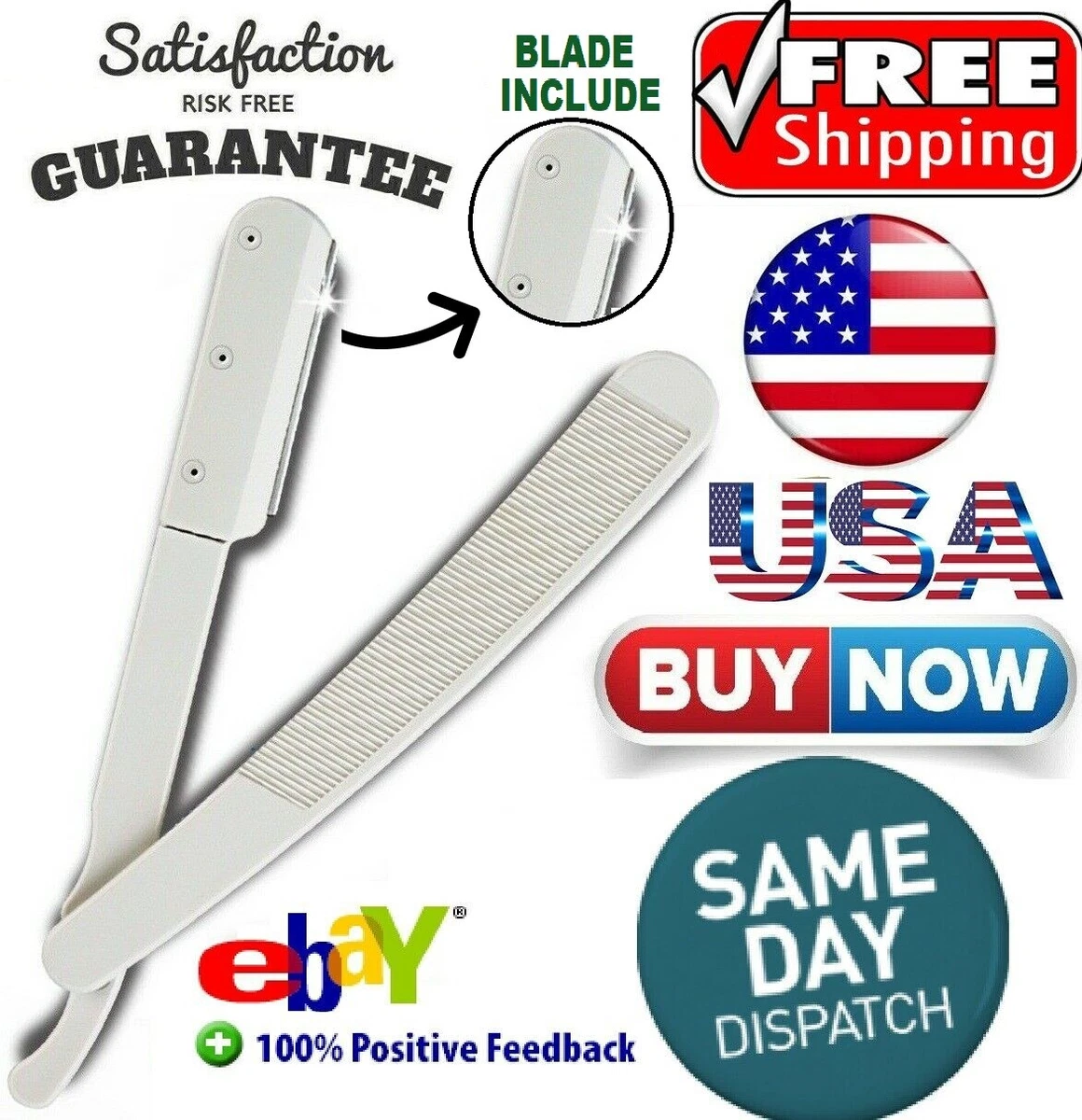 Straight Edge Razor Blade