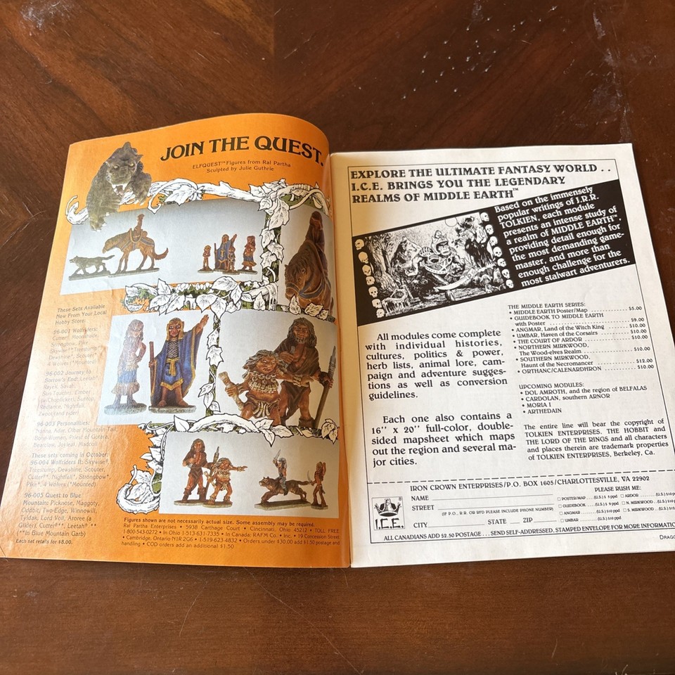 TSR Dragon Magazine Issue #79 November 1983 Dungeons & Dragons | eBay