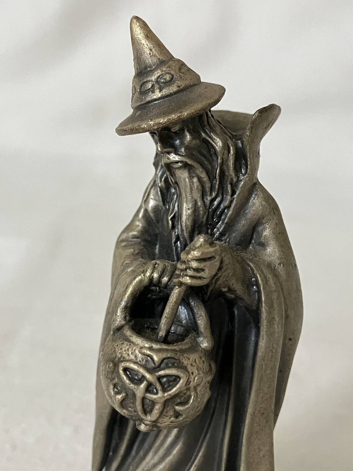 Tudor Mint Myth and Magic THE POTION MAKER Pewter Sculpture Collectable ...