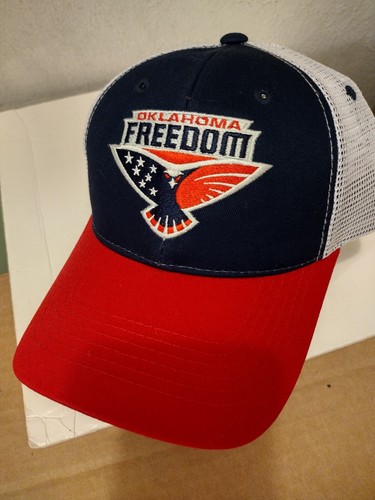 PBR OKLAHOMA FREEDOM Bull Riding Team Mesh Snapback Hat Cap | eBay ...