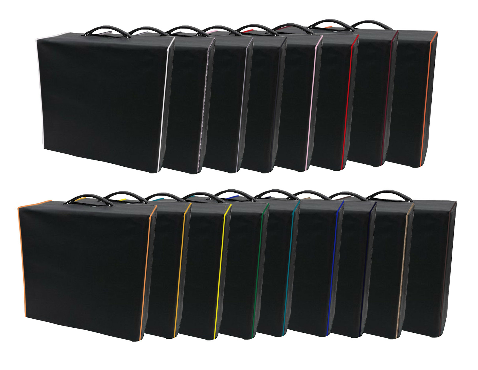 Ion IPA76A Block Rocker - Black, Water Resistant Vinyl Cover w/Piping ...