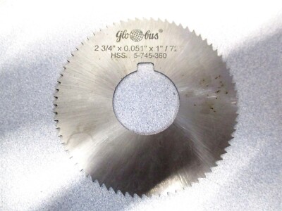 TMX (5-745-360) 2-3/4 x .051 x 1 72-Teeth HSS Screw Slotting Saw | eBay