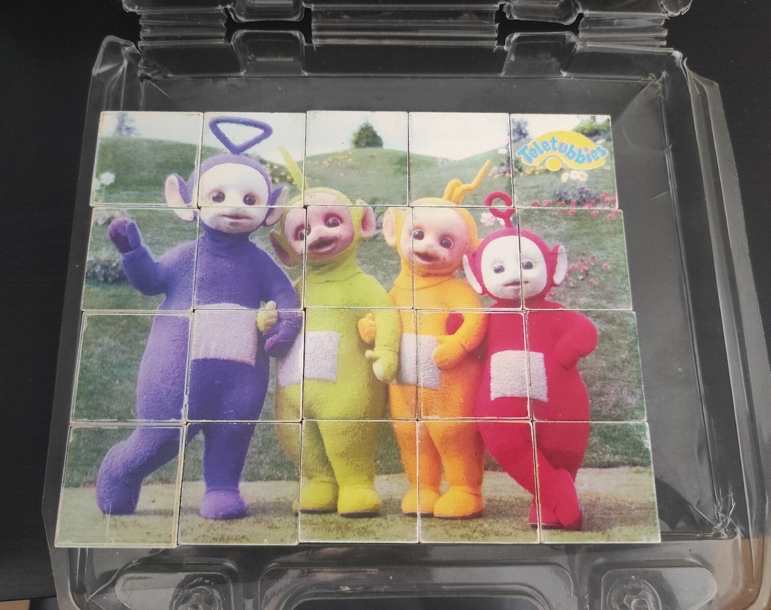 Rare Collectors Vintage 1996 Teletubbies Picture Cube Blocks Puzzle - 6 ...