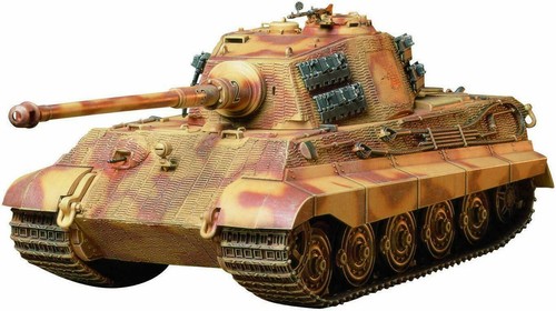 TAMIYA Military Kit 1:48 32536 German King Tiger Tank Production Turret ...