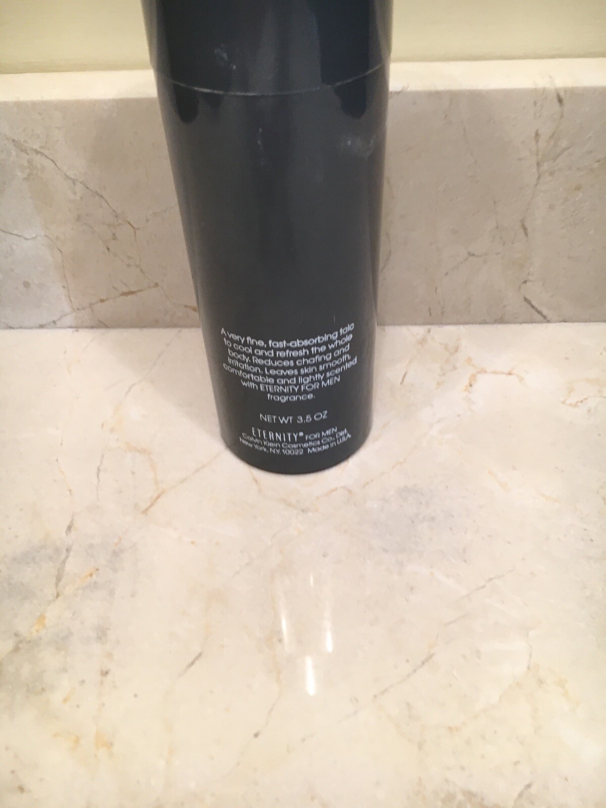 Eternity for Men by Calvin Klein Body Talc 3.5 oz New-Hard to Find! | eBay