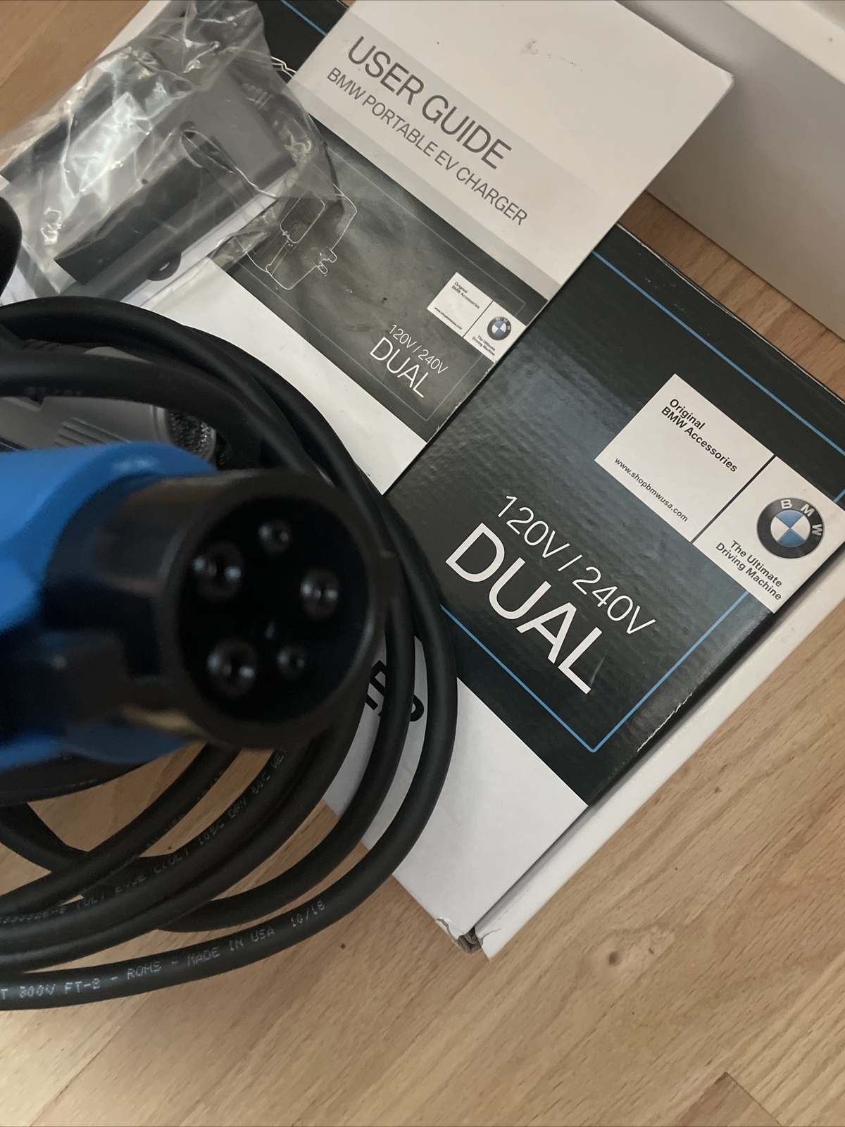 BMW EV Charger i3 i5 i8 330e 530e 740e X540e Turbocord Dual Voltage 120 ...