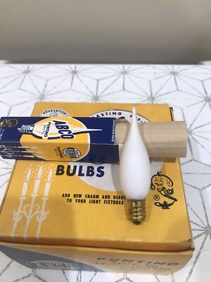 ABCO decorative bulb putino spiry tip 10 watt-120 volt satin white ...
