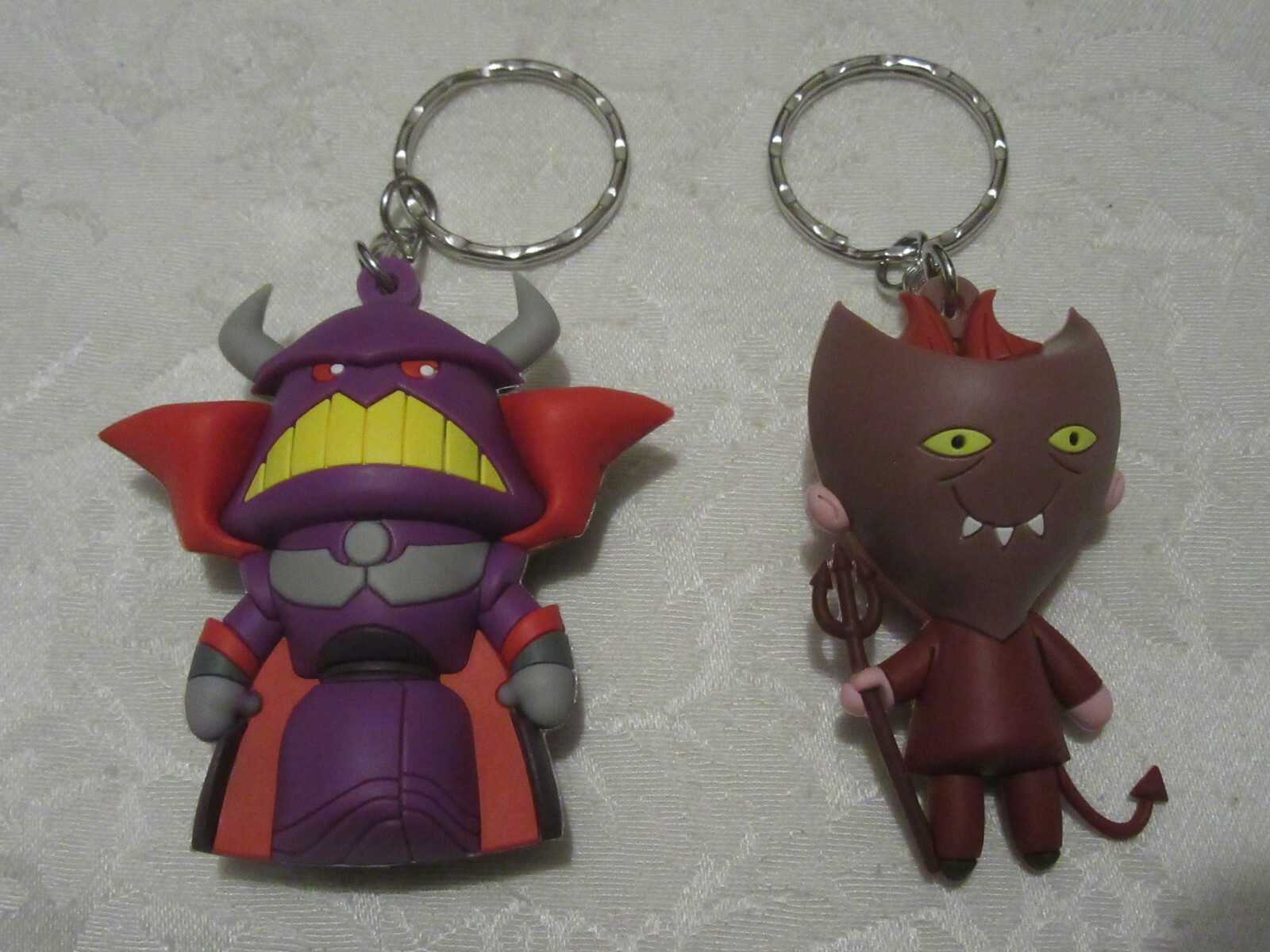 Monogram Disney Villains Figural Keyring Keychain Complete Set 3D Foam ...