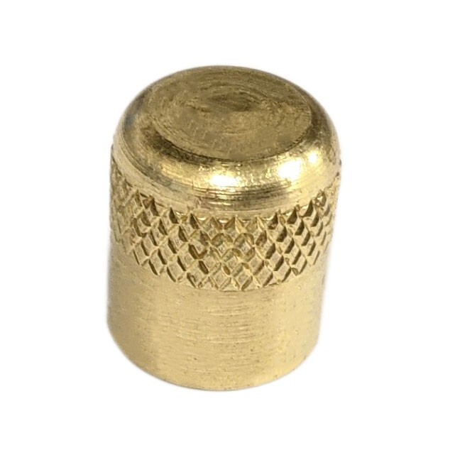 Brass Cap for 1/4 SAE Valve Fitting / Refrigerant Y Valve Threads | eBay