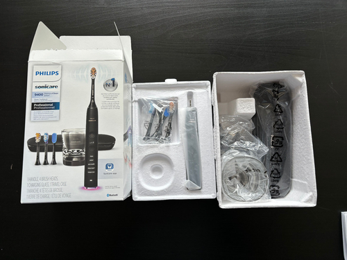 Philips Sonicare DiamondClean 9400 Electric Toothbrush Color: Black | eBay