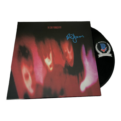 ROBERT SMITH SIGNED AUTOGRAPH THE CURE PORNOGRAPHY LP VINYL ALBUM ...