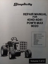 4040 simplicity garden tractor for sale online | eBay