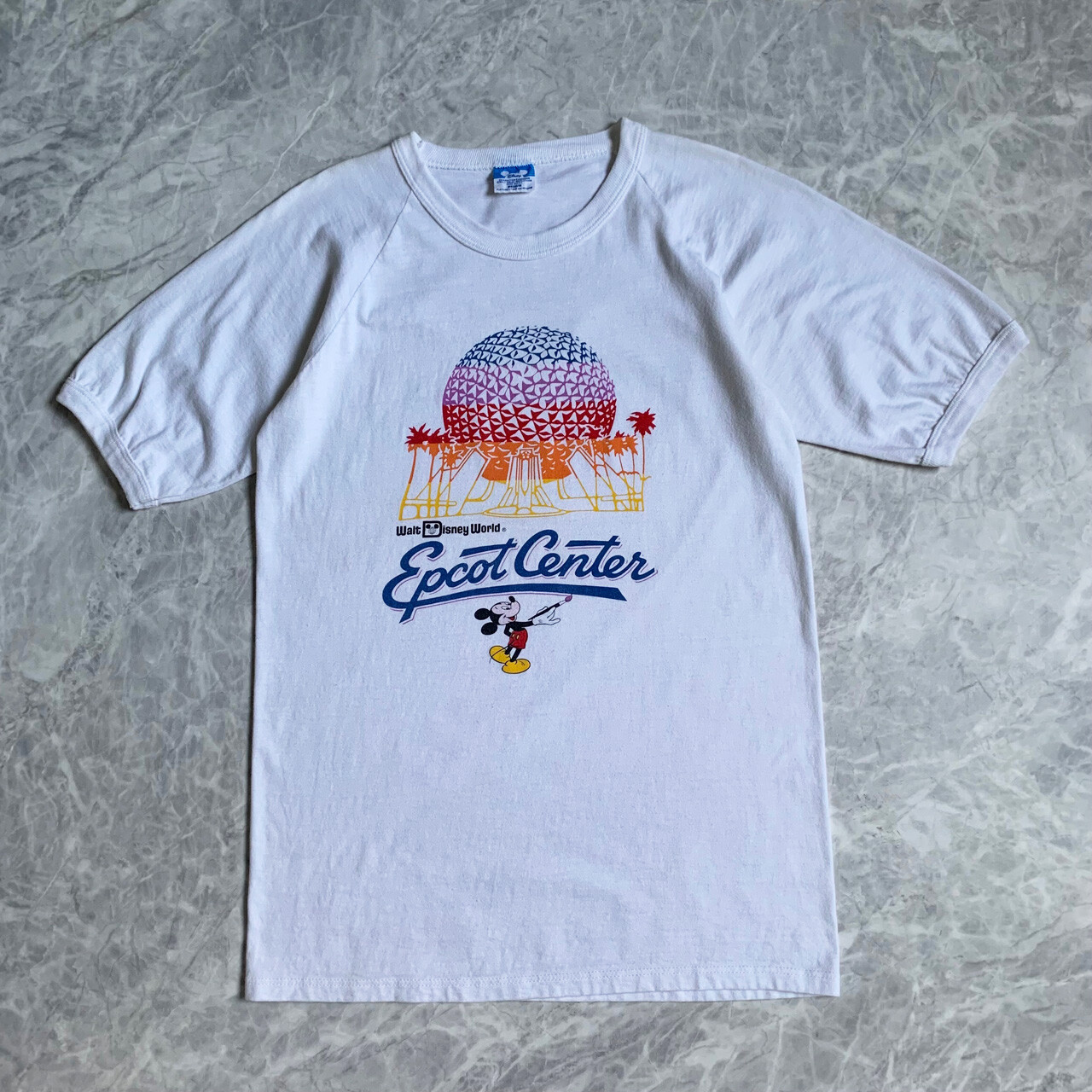 VTG 80s EPCOT CENTER Mickey Mouse DISNEY WORLD RINGER… - Gem