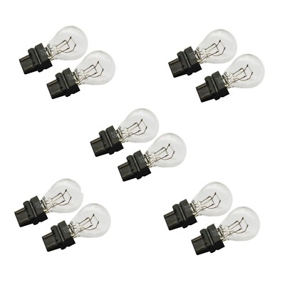 Standard Halogen 3157 Dual Filament 12V 21/5W Stop Tail DRL Bulb Pack ...