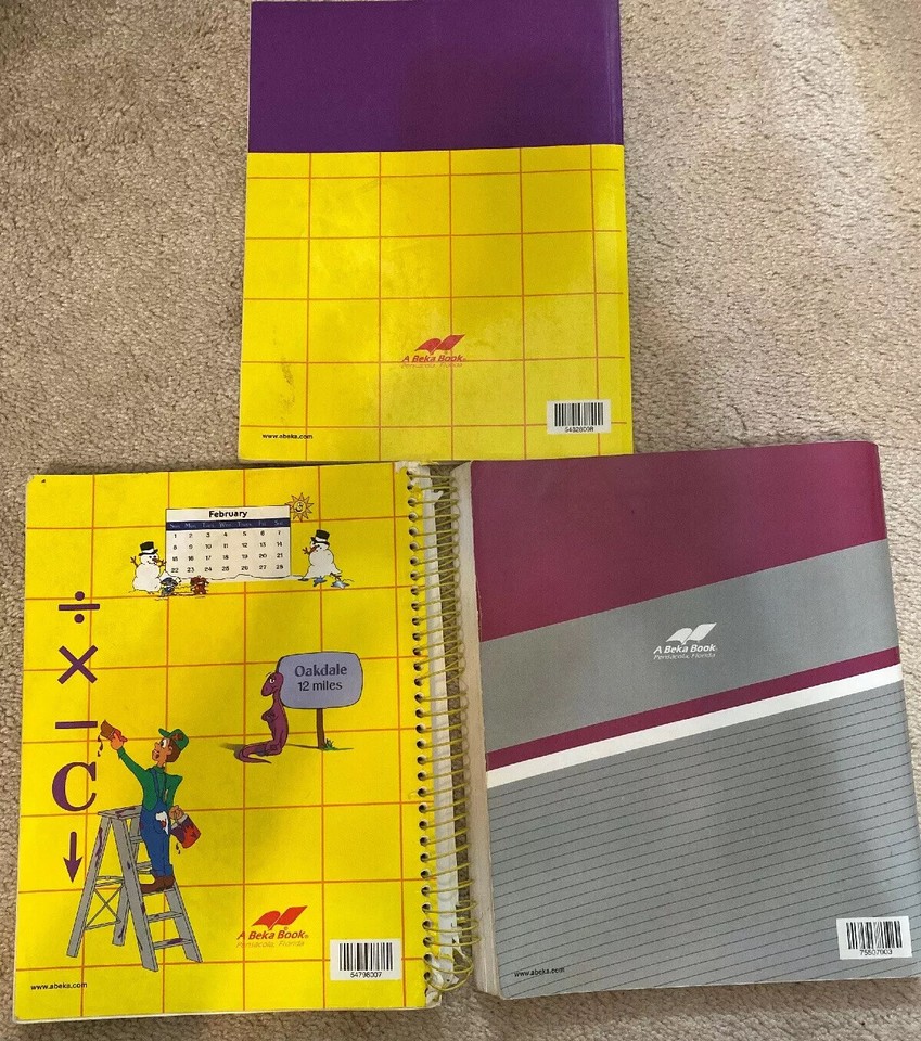Abeka Arithmetic 3 Curriculum/Lesson Plans & Teacher Keys Homeschool | eBay