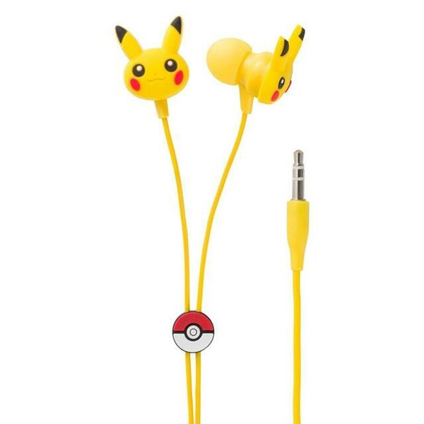 Pokemon Center Original Stereo Earphone Pikachu Japan for sale online ...