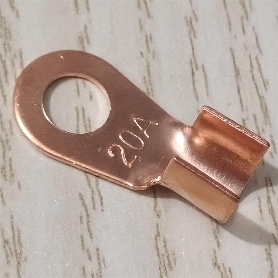 OT-20A Open-End Crimp Terminal Lugs Battery Cable Connector 50PCS Wire ...