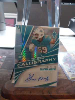 2024 Panini Phoenix Rookie Calligraphy Grayson Murphy Hyper RC-GMU🔥🔥 | eBay