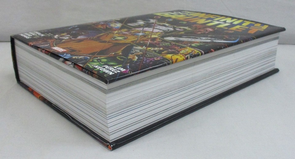 INFINITY GAUNTLET Omnibus HC 1st Print Thanos Avengers Marvel 2020 ...