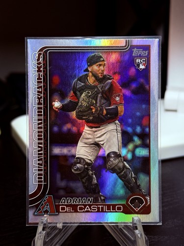 2025 Topps Series 1- Adrian Del Castillo Rainbow Foilboard RC #226 | eBay