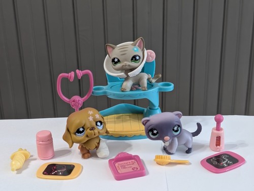 LPS Littlest Pet Shop Cozy Care Center Authentic Hasbro Cat #483 | eBay
