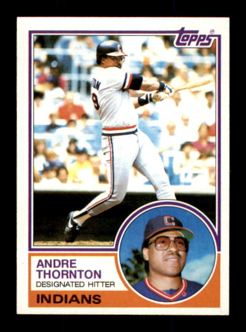 1983 Topps #640 Andre Thornton NM/NM+ Indians 245336 | eBay