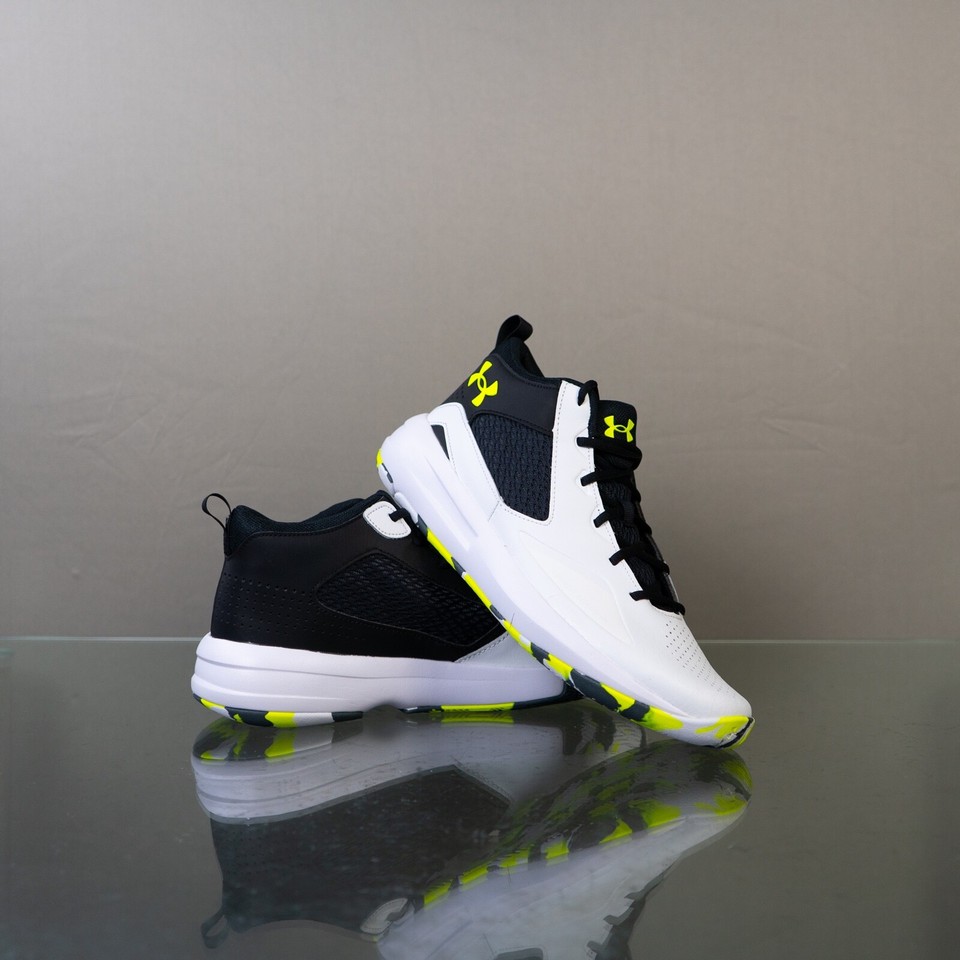 Under Armour Lockdown 5 Men's Training Sneaker Basketball Shoes White ...