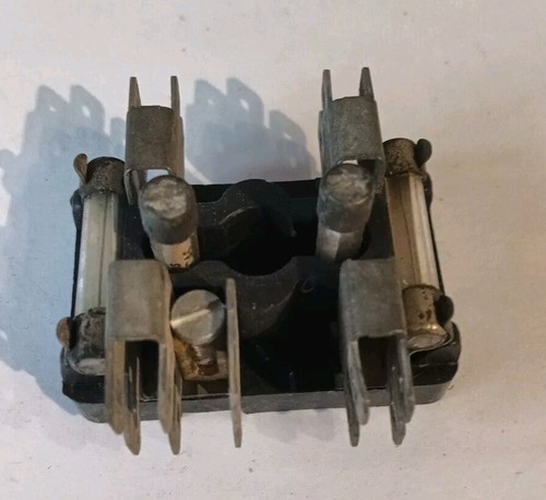 ORIGINAL JAGUAR E TYPE (LUCAS) 37286 FUSE BOX ASSEMBLY DATED 4/67 ...