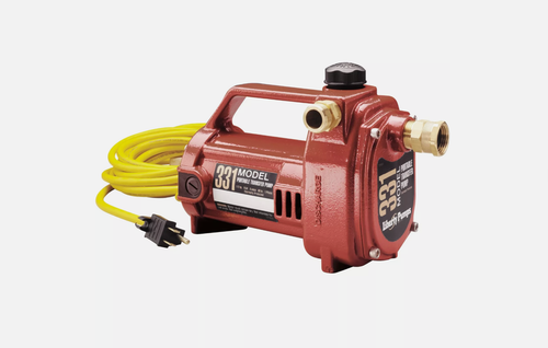 Liberty Pumps 331 Portable 1/2 Hp Water Transfer Pump W/Cord NEW SEALED ...