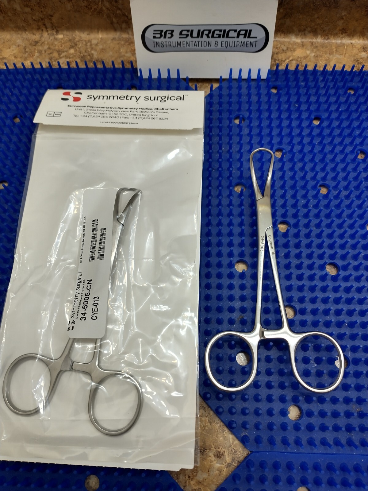 Codman #34-5005 Backhaus Towel Clamp Forceps 5¼" Stainless Steel ...