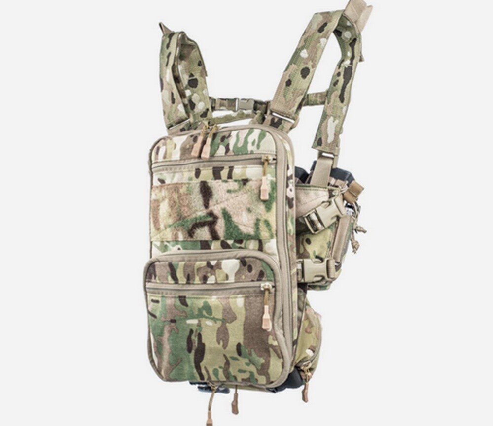 Haley Flatpack 2.0 Multicam Backpack w/ Shoulder Straps FP-2-1-MC | eBay