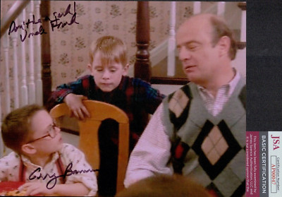 GERRY BAMMAN Signed Autograph 8x10 Photo HOME ALONE JSA COA Uncle Frank ...
